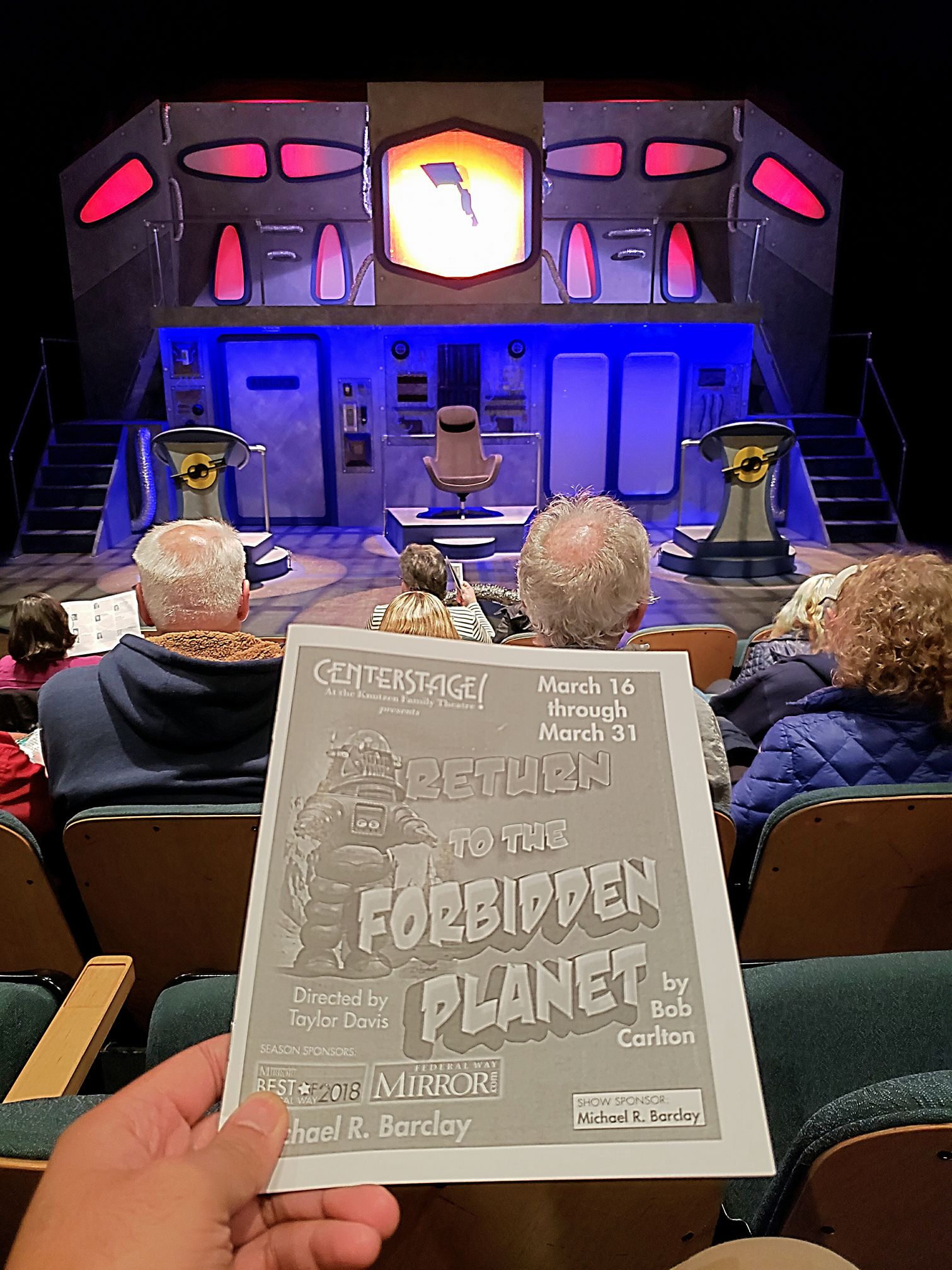 Return to the Forbidden Planet – Musical – Centerstage Theatre – Shows ...