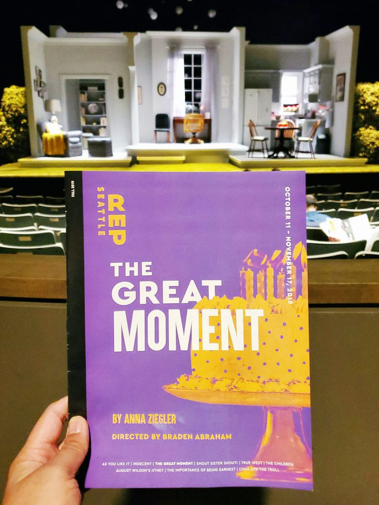 The Great Moment – Play – Seattle Repertory Theatre – Shows I've Seen ...