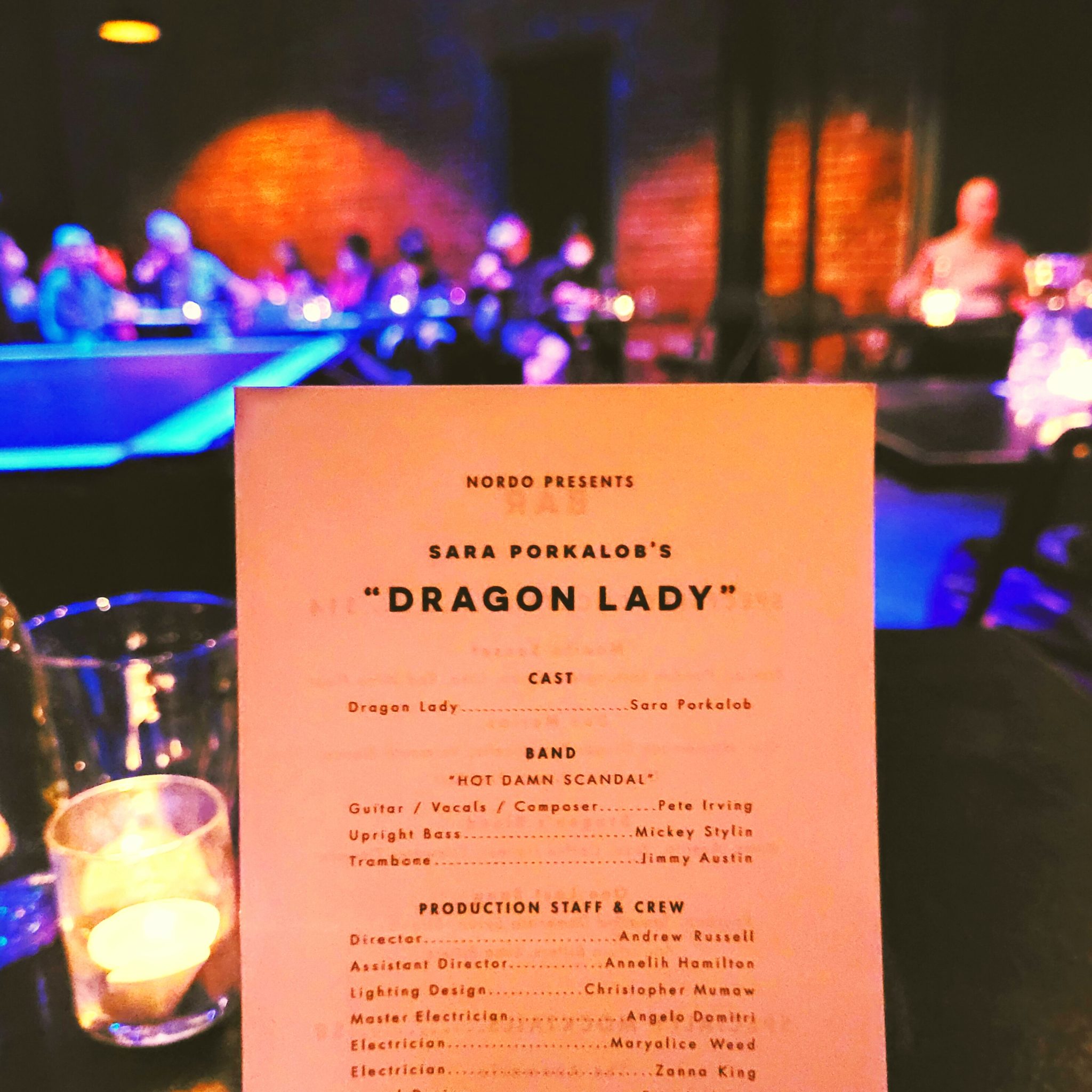 Dragon Lady – Musical – Cafe Nordo – Shows I've Seen | Theatre Reviews