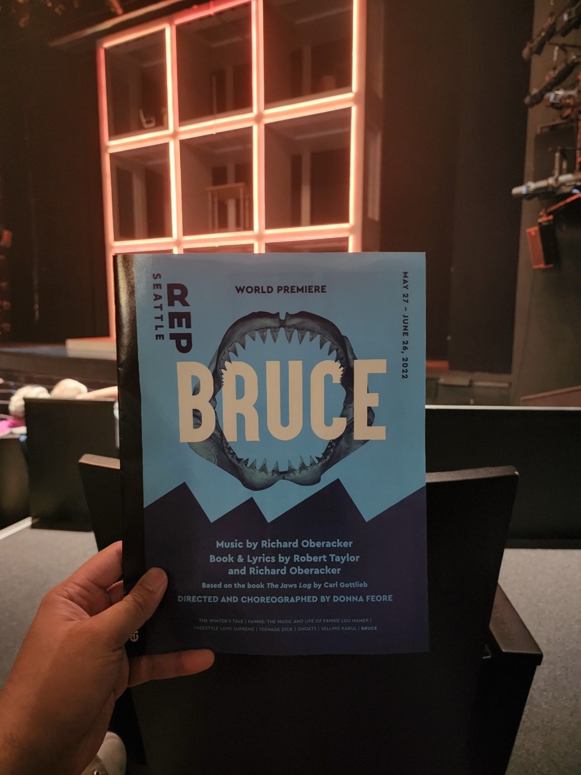 Bruce – Musical – Seattle Repertory Theatre – Shows I've Seen | Theatre ...