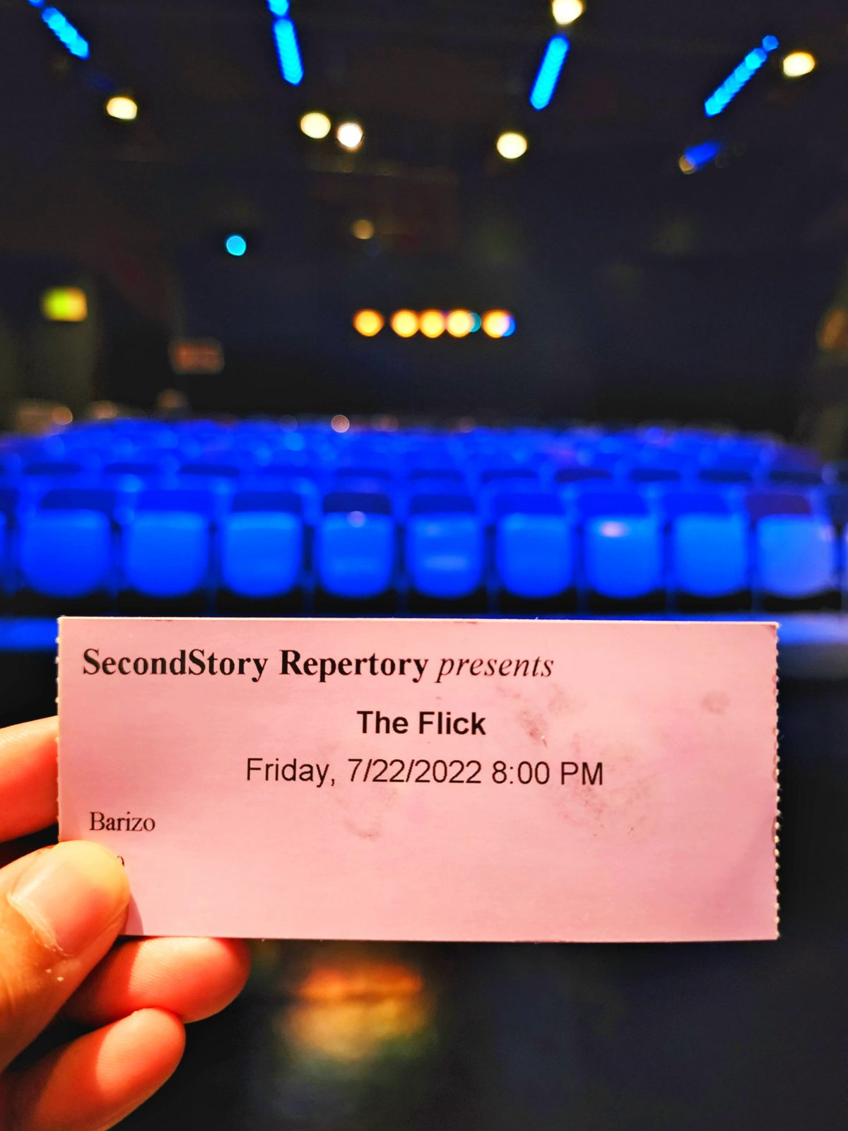 The Flick – Play – SecondStory Repertory – Shows I've Seen | Theatre ...