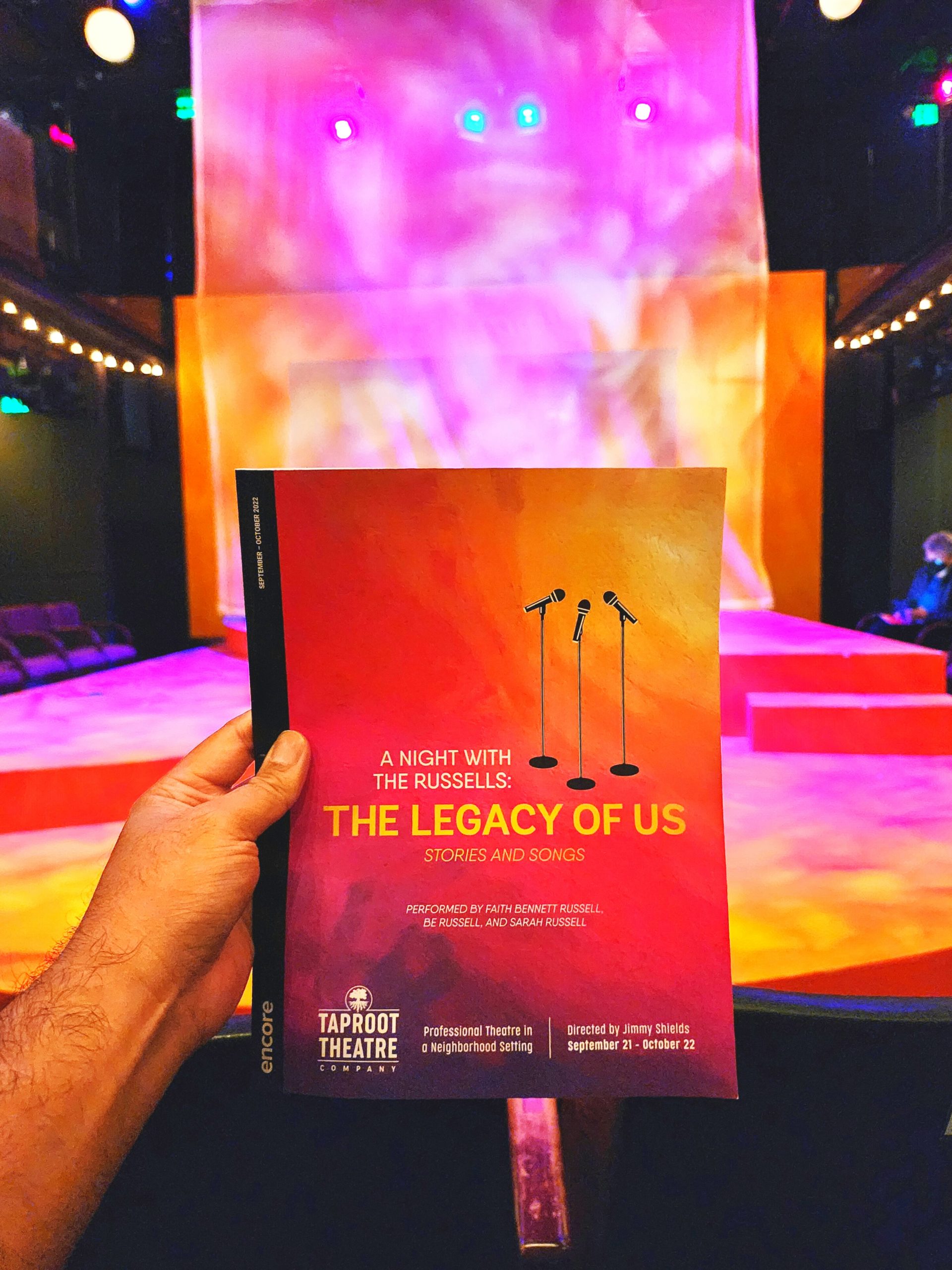 A Night with the Russells: The Legacy of Us – Concert – Taproot Theatre ...