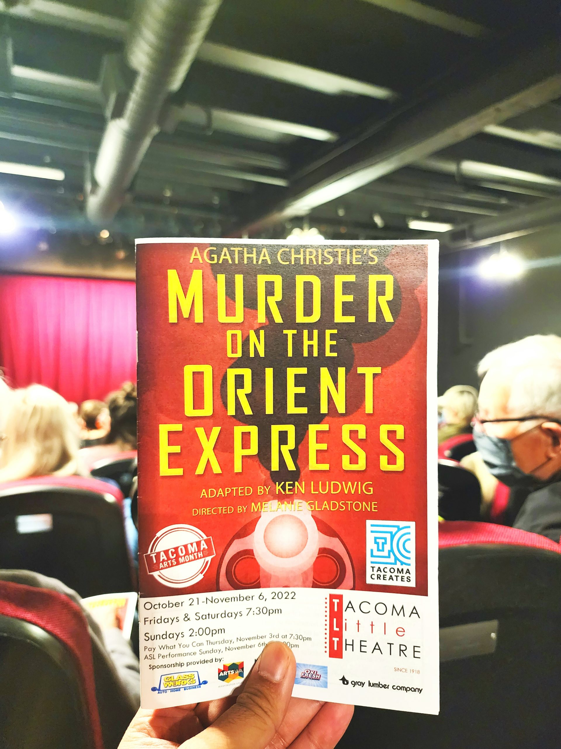 Murder on the Orient Express – Play – Tacoma Little Theatre – Shows I ...