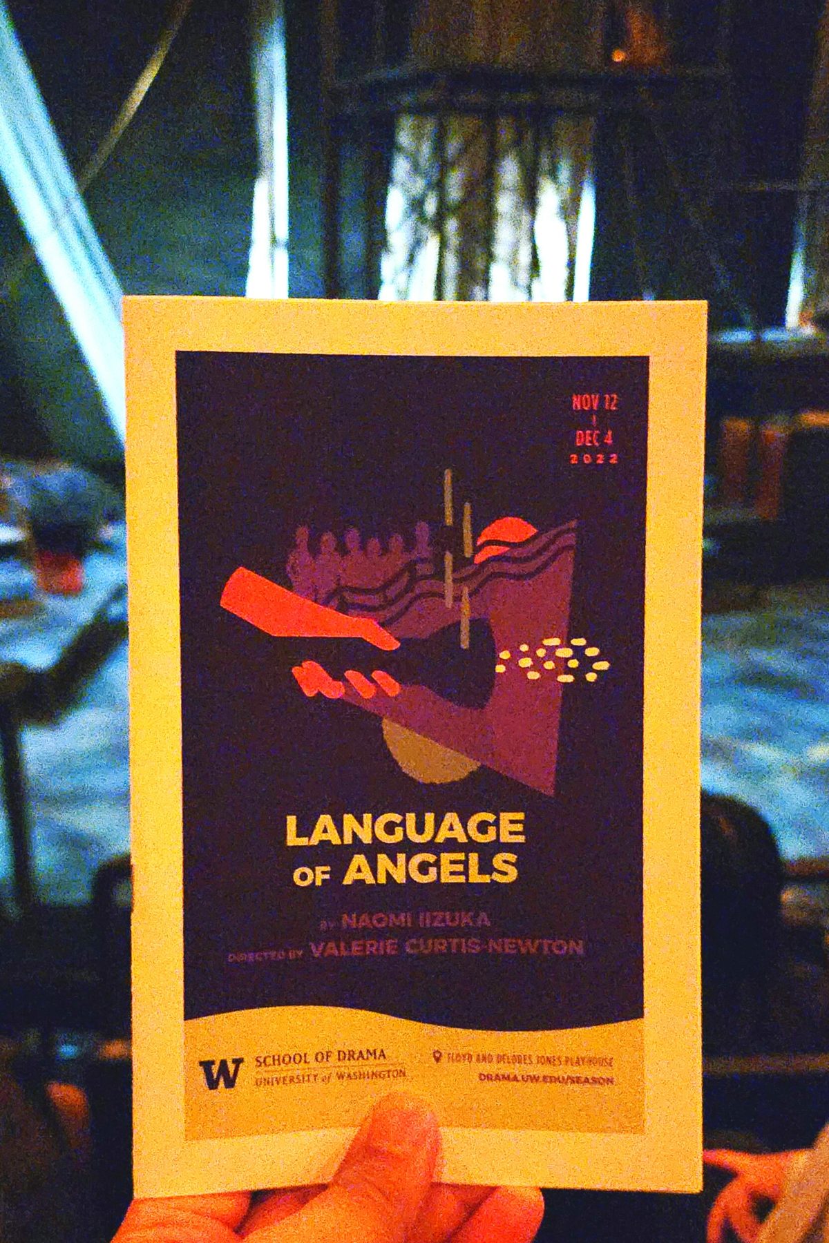 Language of Angels – Play – University of Washington School of Drama ...