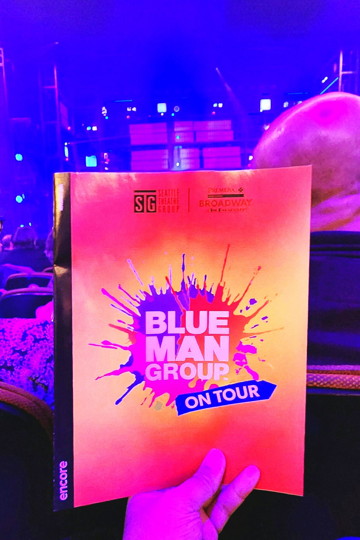 Blue Man Group – Performance Art Show – Paramount Theatre – Shows I've ...