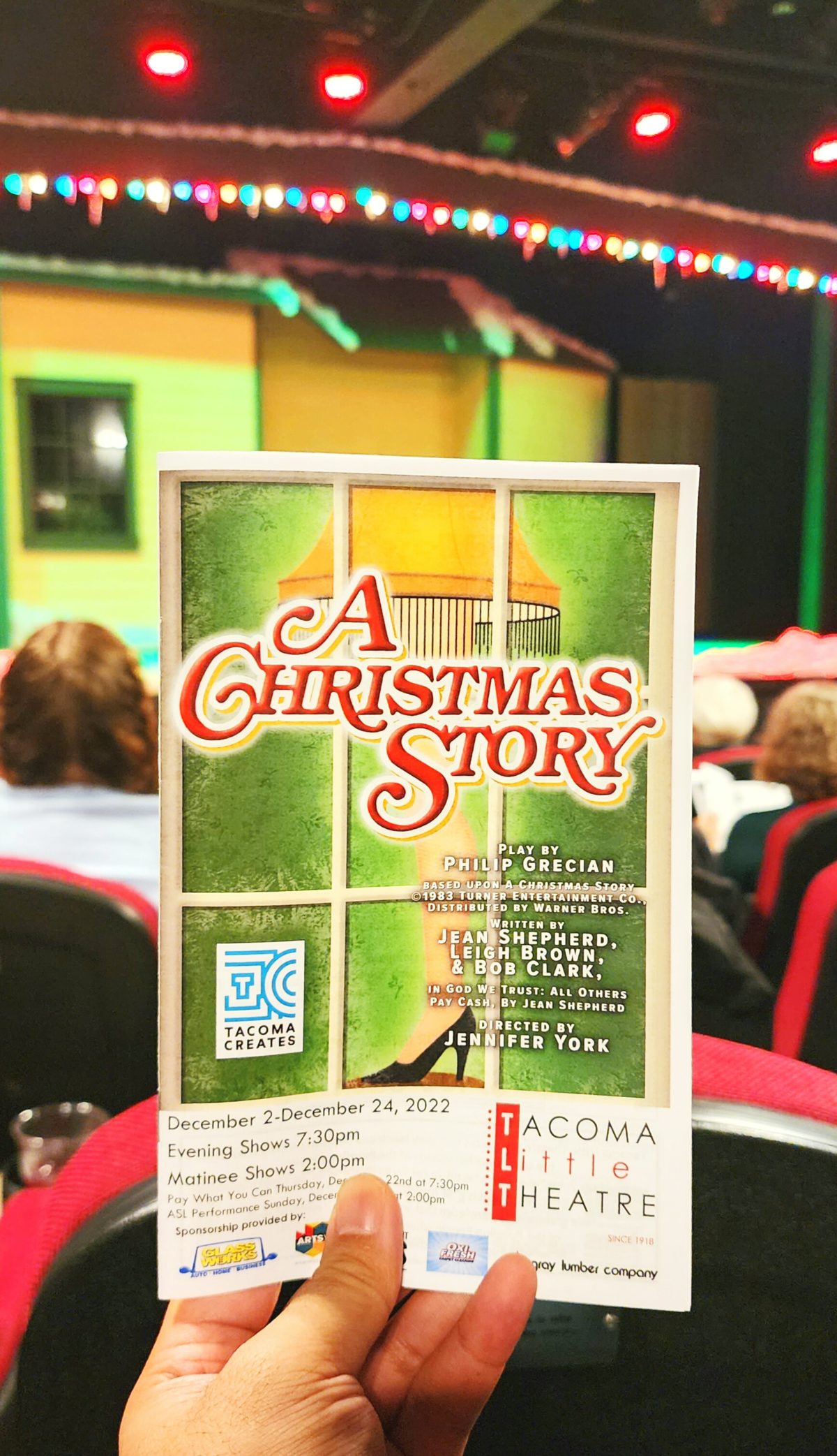 A Christmas Story – Play – Tacoma Little Theatre – Shows I've Seen ...