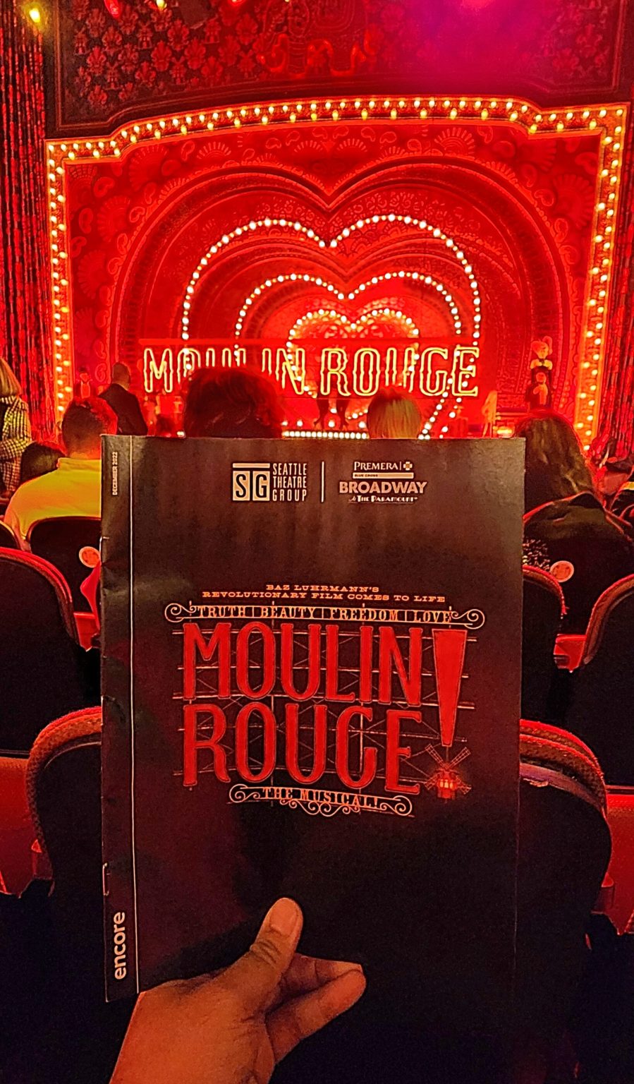 Moulin Rouge! The Musical – Paramount Theatre – Shows I've Seen ...