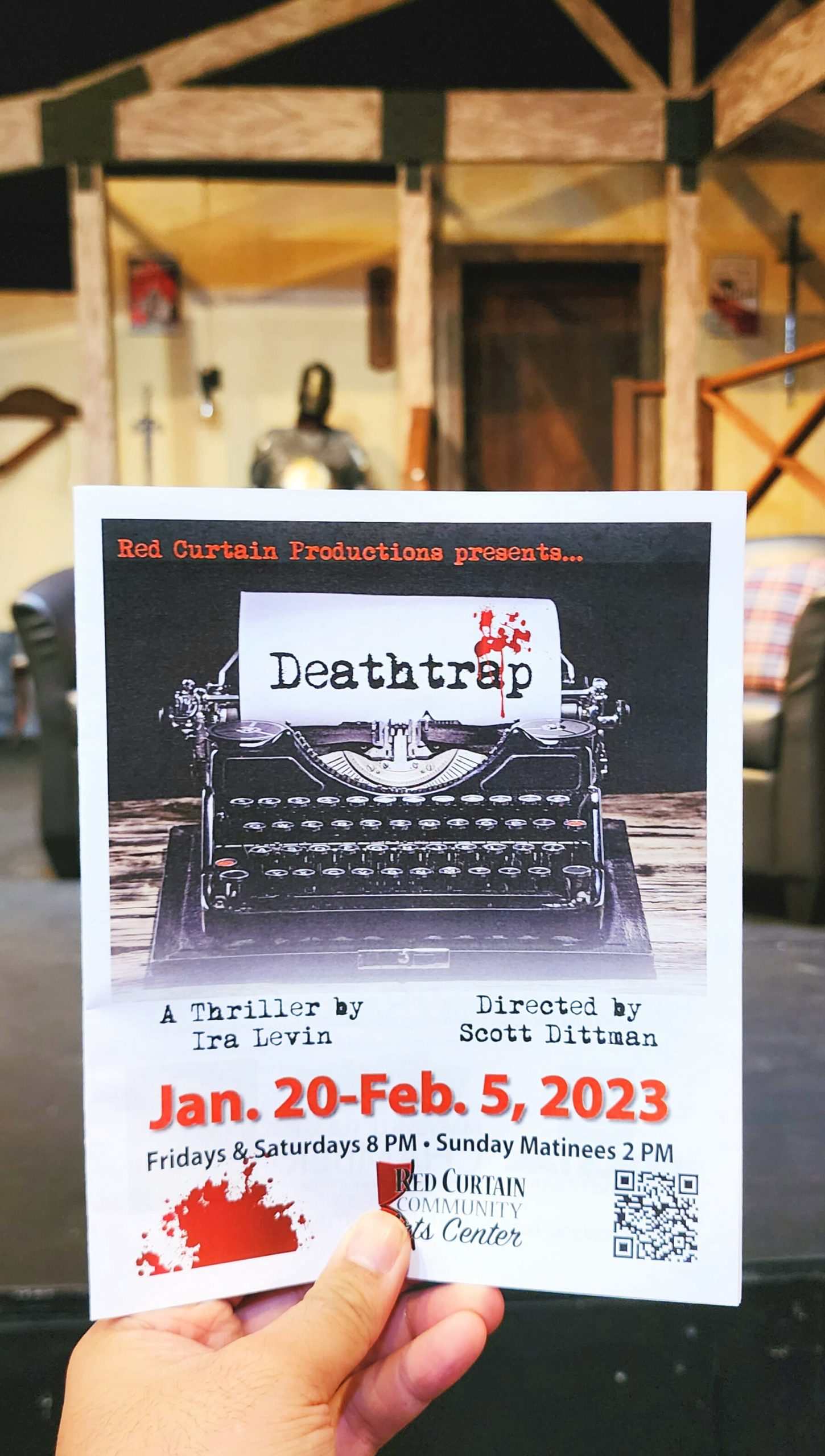 Deathtrap – Play – Red Curtain Foundation for the Arts – Shows I've ...