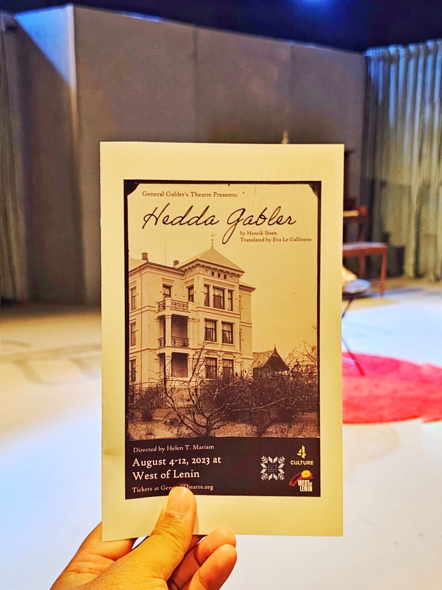 Hedda Gabler – Play – General Gabler’s Theatre – Shows I've Seen ...