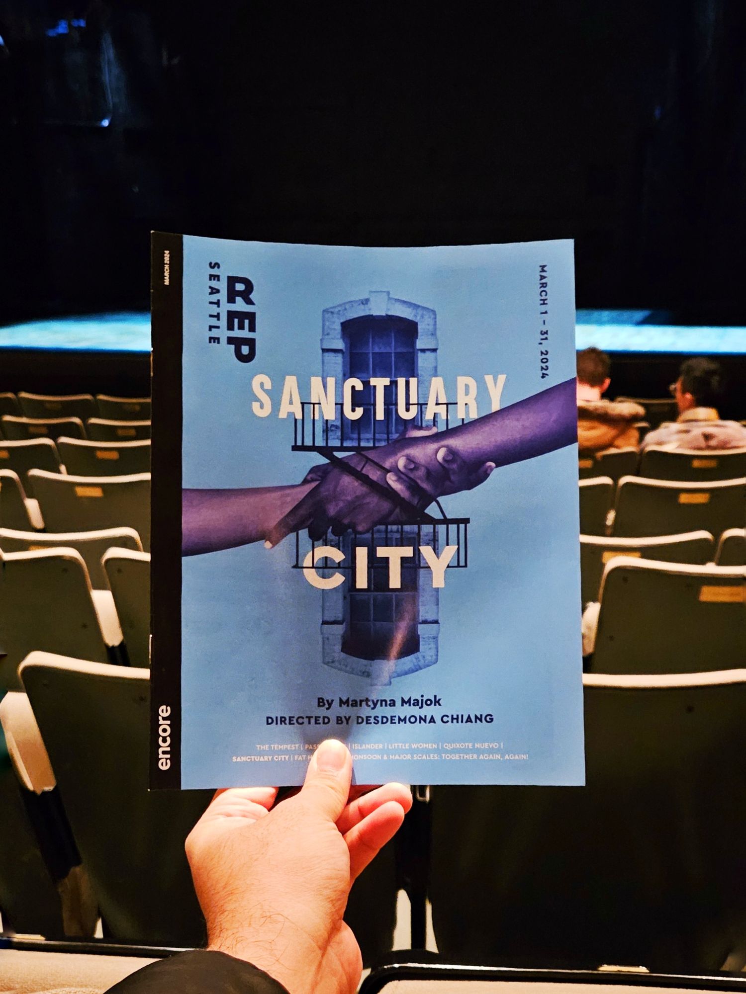 Preview Post – Sanctuary City – Play – Seattle Rep – Shows I've Seen ...