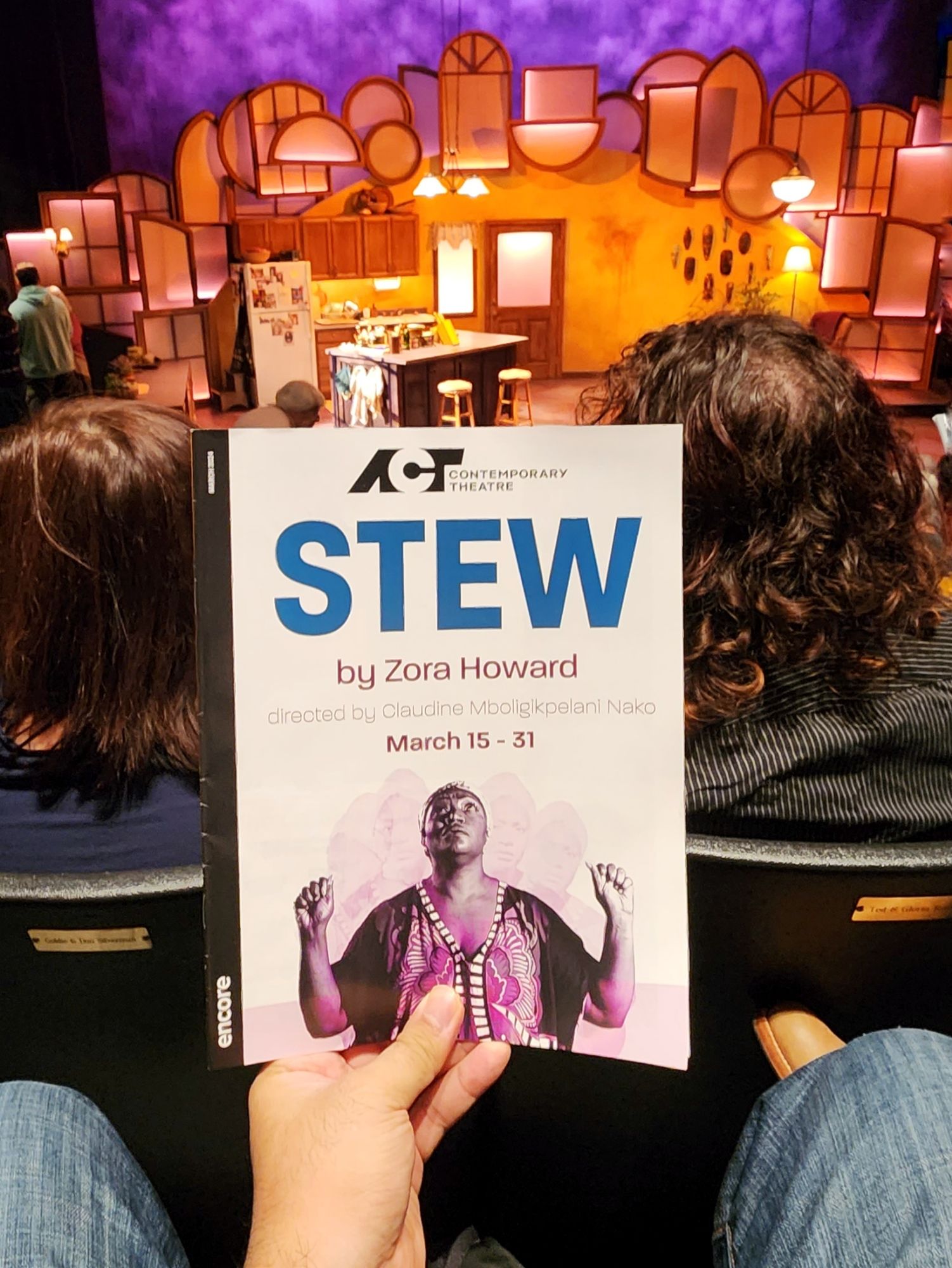 Preview Post – Stew – Play – ACT Theatre – Shows I've Seen | Theatre ...