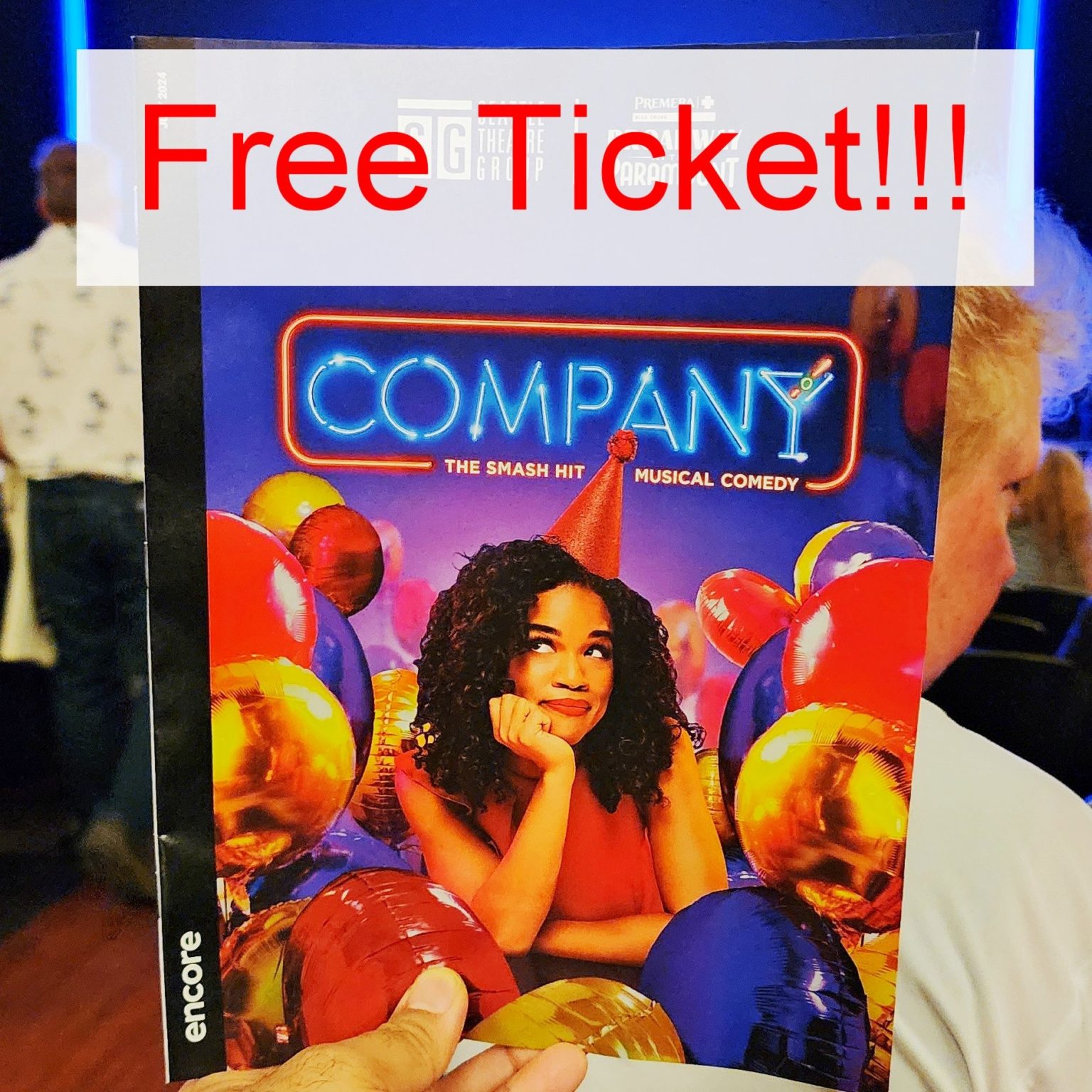 Free Ticket Giveaway – Company – Musical – Paramount Theatre – Shows I've Seen | Theatre Reviews