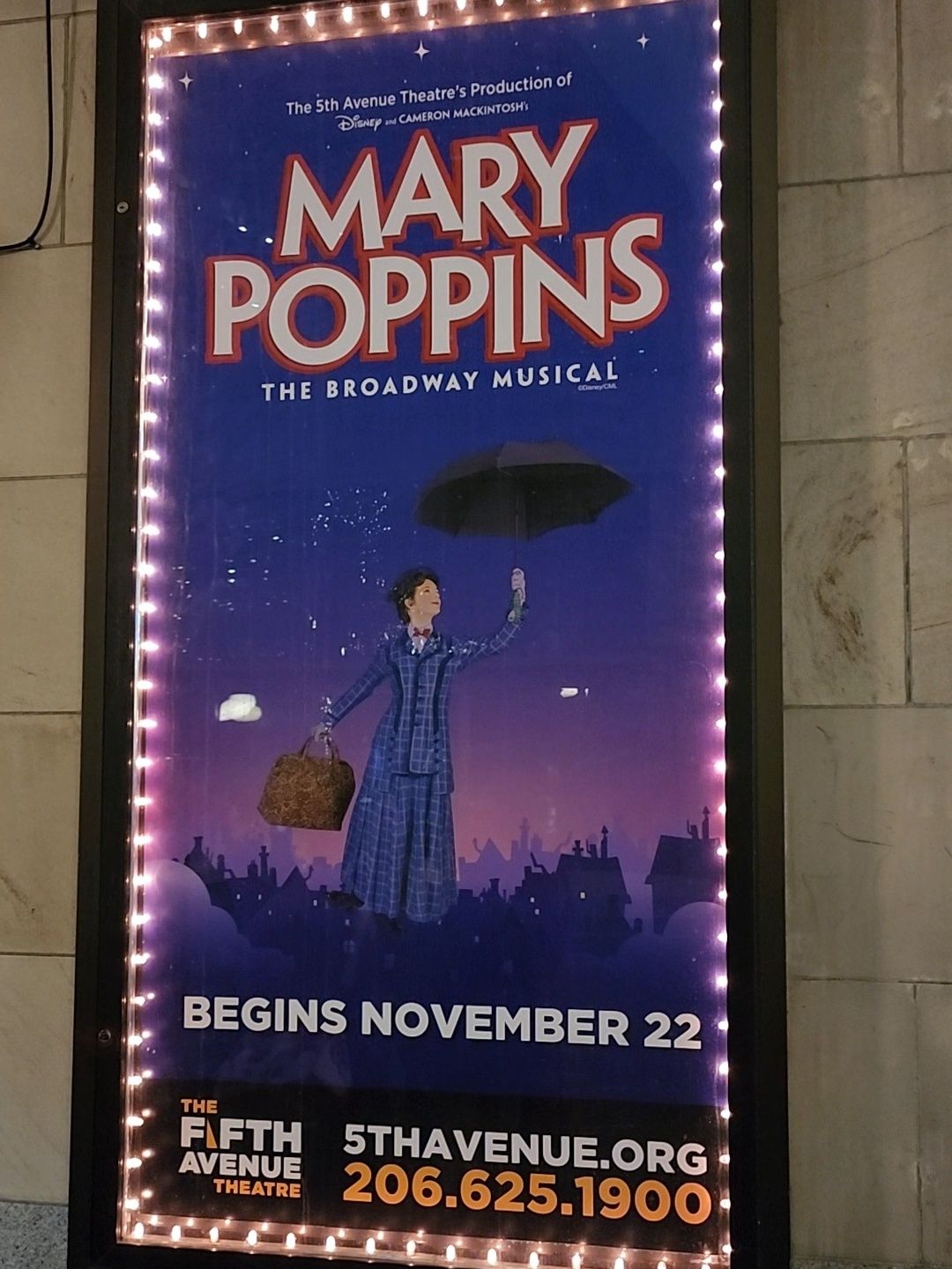 Disney & Cameron Mackintosh’s Mary Poppins – Musical – Review – The 5th Avenue Theatre – Shows I ...