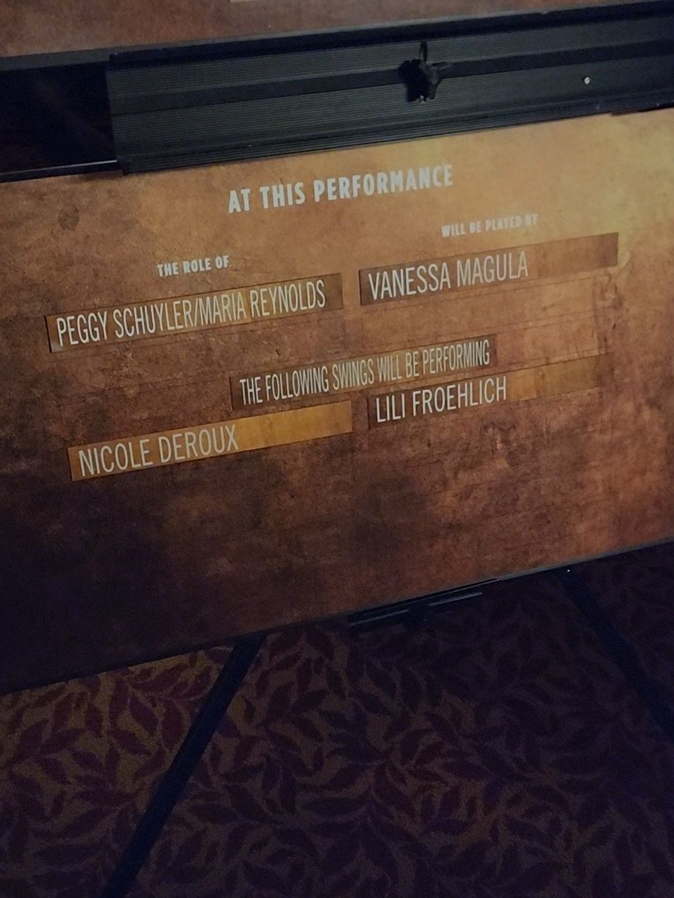 Hamilton – Musical – 2025 Review – Paramount Theatre – Shows I've Seen ...